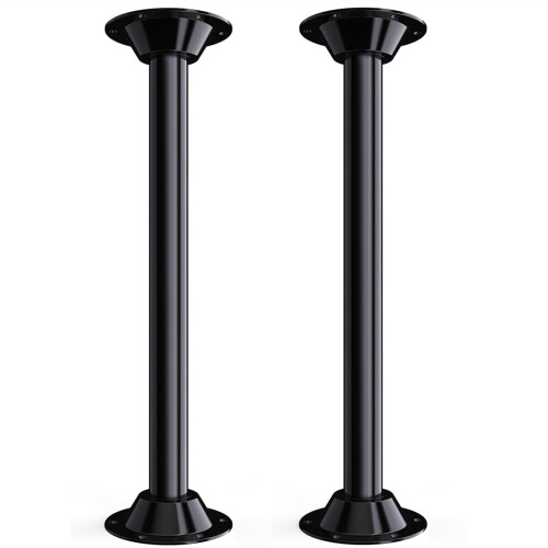 2 Pack- 27"""" RV Table Base Mount and Table Leg Aluminum Replaceable ...
