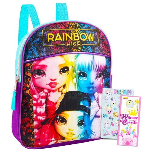 Rainbow High School Supplies Set for Kids Girls - Bundle with Rainbow ...
