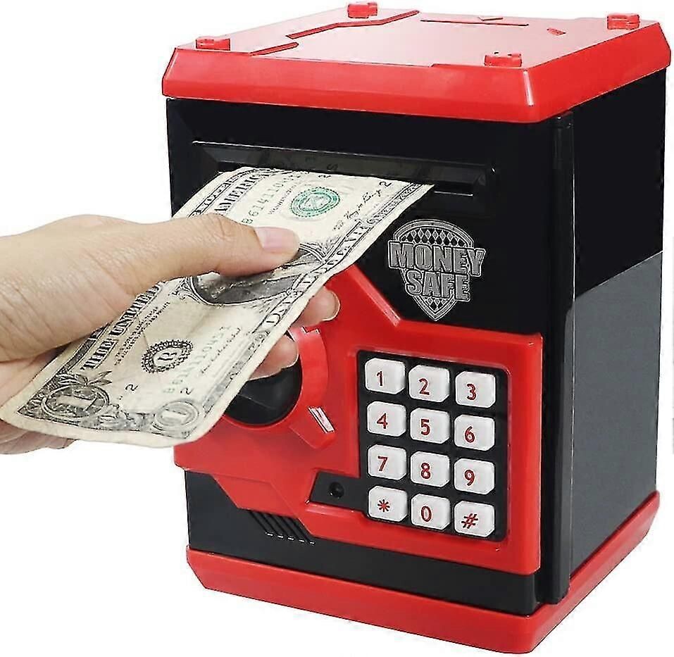 Tirelire électronique avec défilement automatique des billets ...