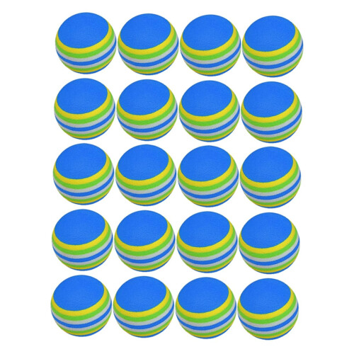 Training Balls Soft EVA Material, Lightweight Indoor Practice Balls, 20 ...