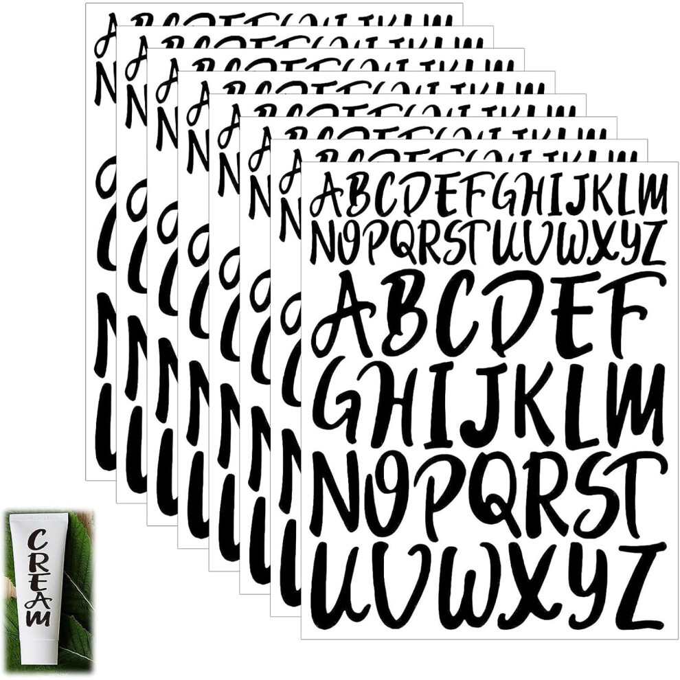hojas de letras autoadhesivas, pegatinas de letras mayúsculas on OnBuy