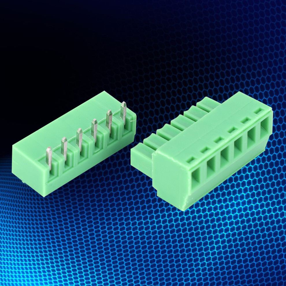 10 Pairs 6-Pin Screw Terminal Block 15EDG 3.81mm Pitch on OnBuy