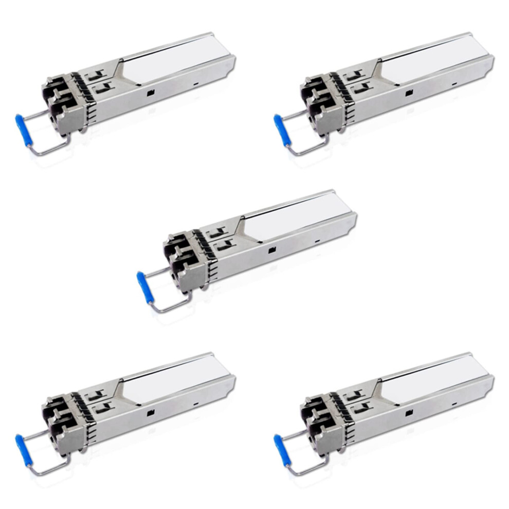 SFP Optical Module 5X Pack Gigabit Single-Mode SFP-LX-SM1310 20KM ...