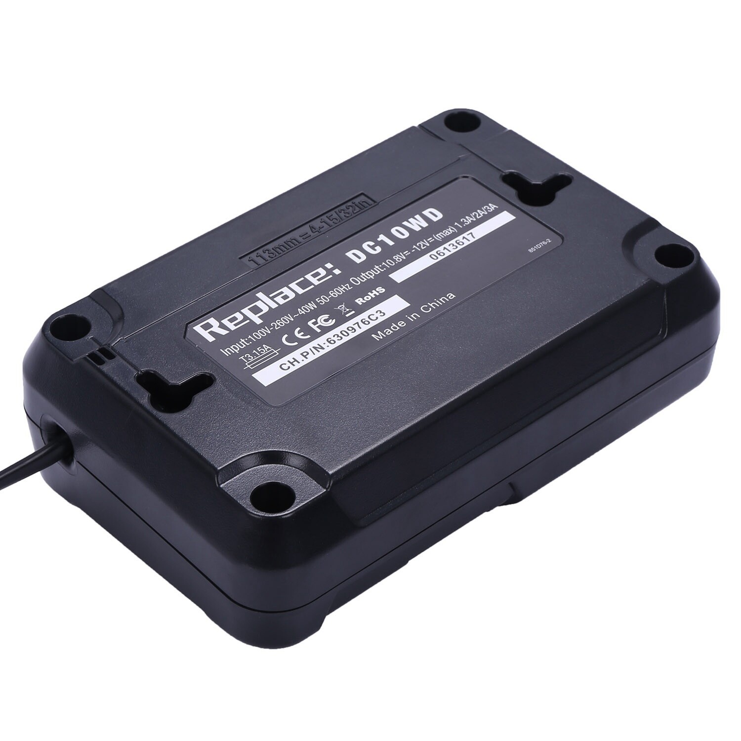 Cargador rápido de batería de litio para 10,8 V, 12 V CC, 10 W, enchufe europeo on OnBuy