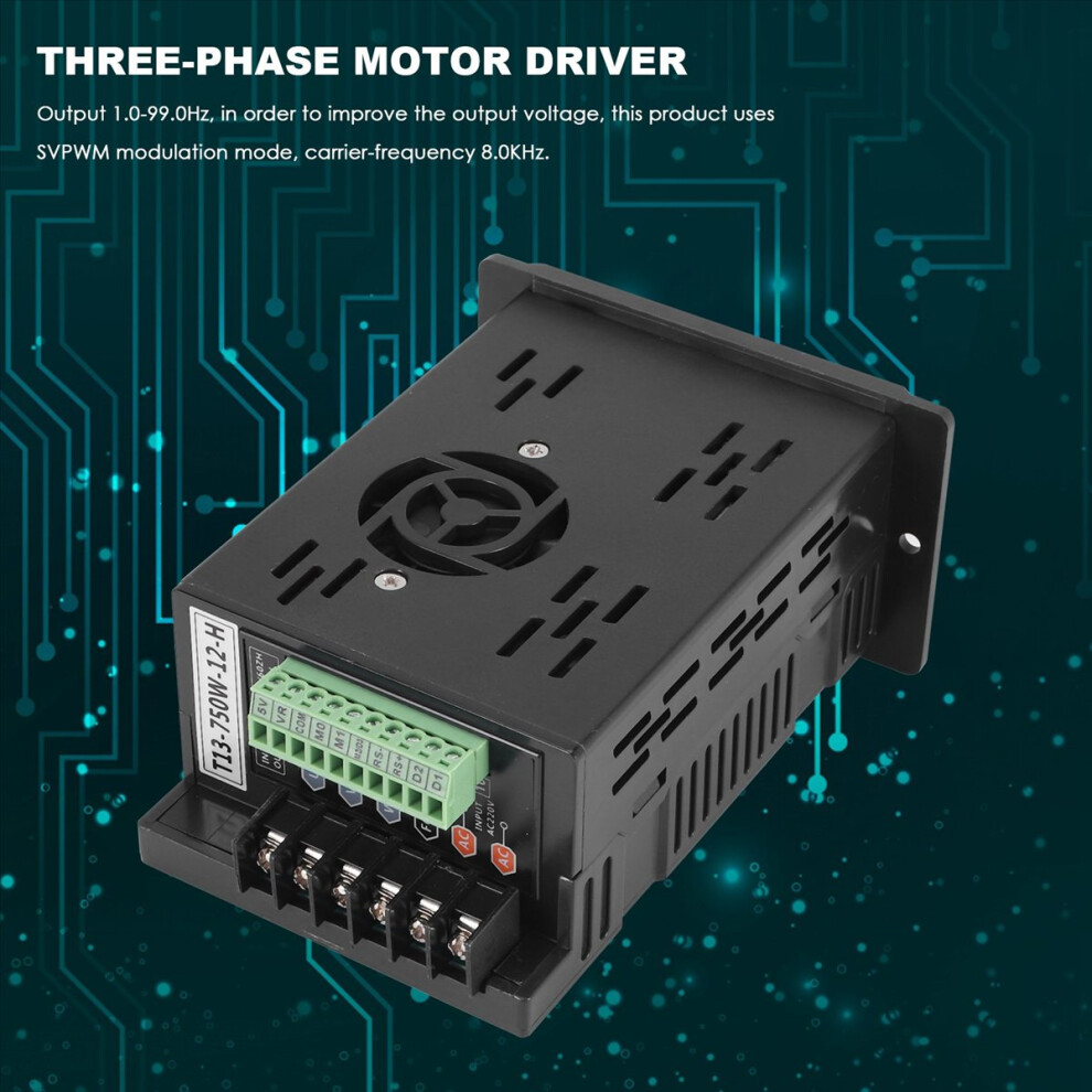 Convertisseur de fréquence pour moteur à entrée monophasée et sortie ...