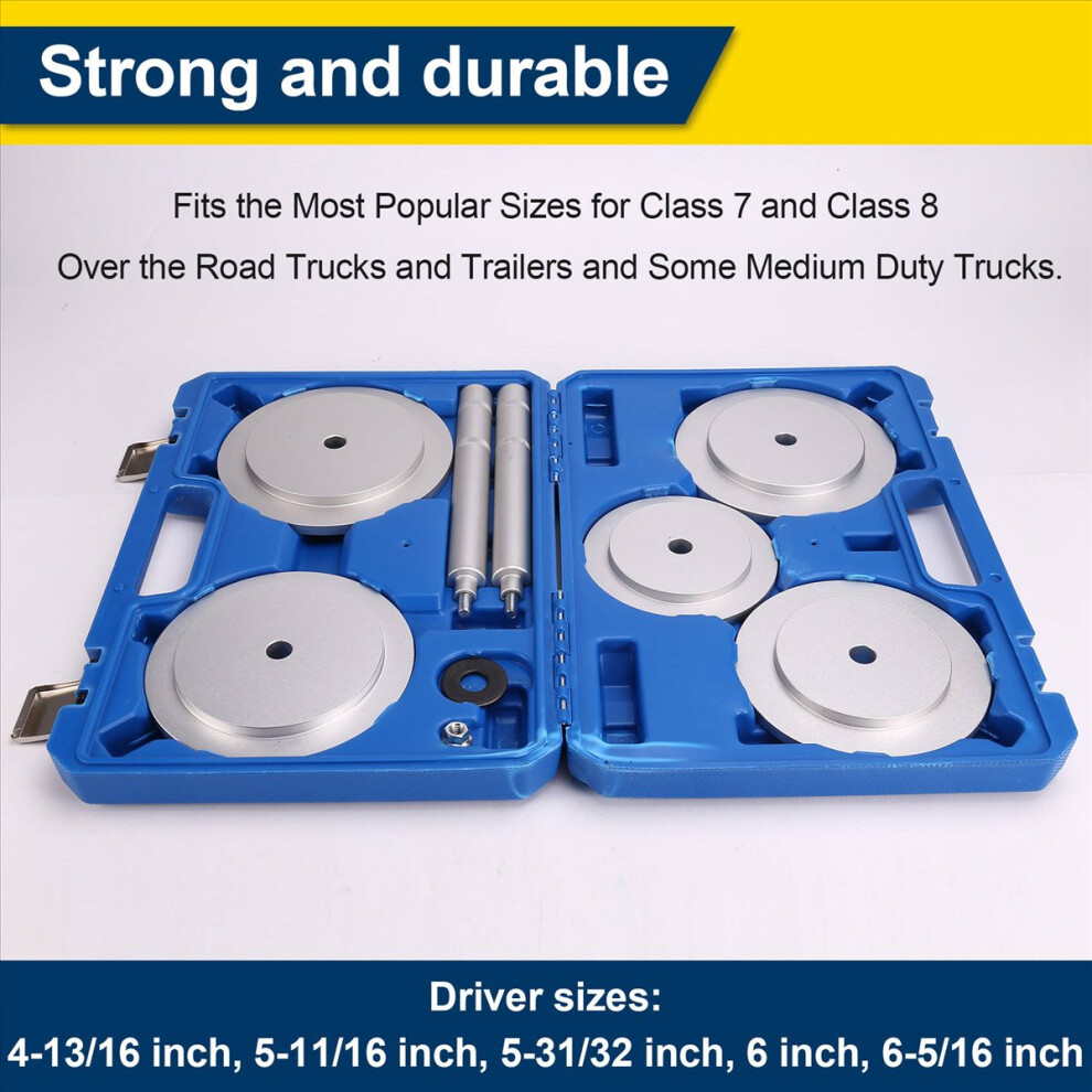 Truck Hub Seal Bearing Race & Seal Driver Set Heavy Duty Class 7 & 8 on ...