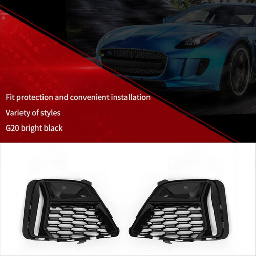 Front Fog Lamp Grille Trim for 3 Series G20 G21 G28 M340I 19-22,A on OnBuy