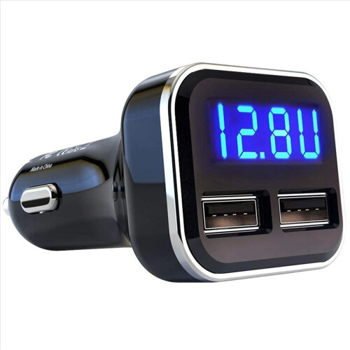 Moniteur de batterie de chargeur de voiture avec affichage LED de la ...