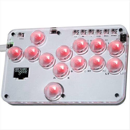 13-button Arcade Stick Controller Leverless Controller on OnBuy