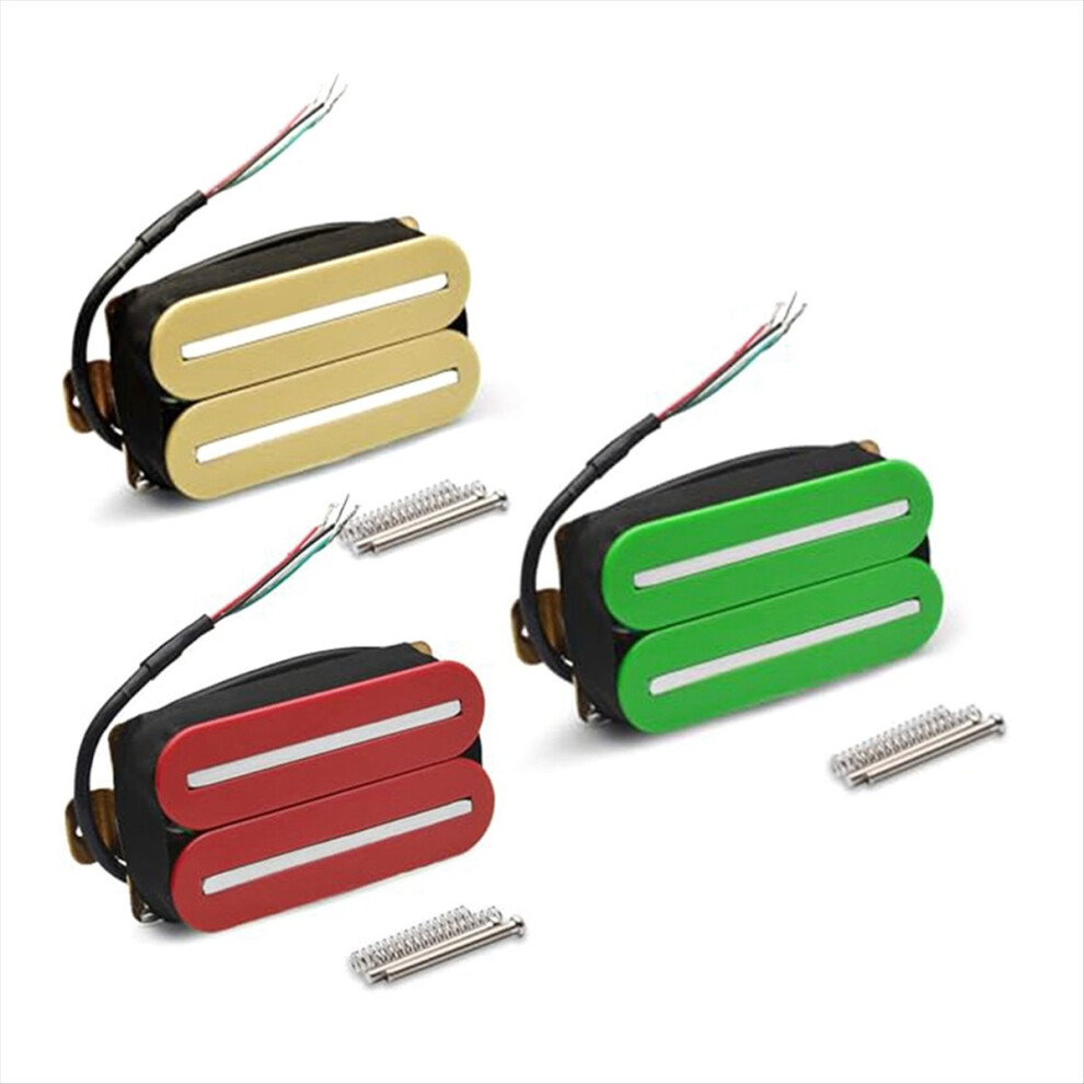 High Output Neck Pickup Dual Hot Rail Humbucker Pickups Red on OnBuy