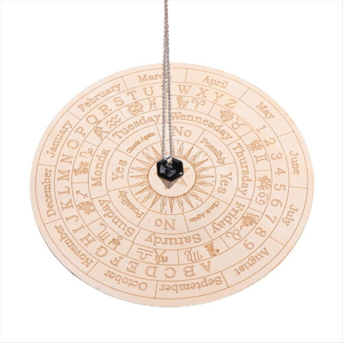 Star Pendulum Board Dowsing Divination Metaphysical Message Board, C on ...