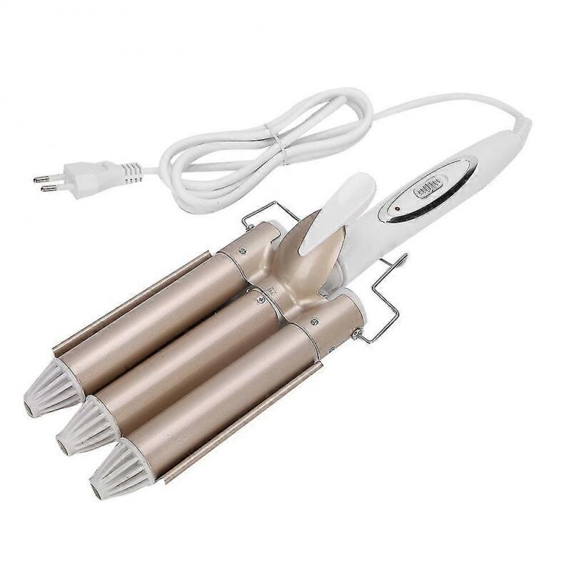 Three Barrel Curling Iron Salon Hairstyling Waver Hair Crimper ...