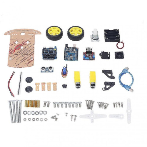 Smart Robot Car Chassis Kit DIY Programmable Development Board 2WD ...