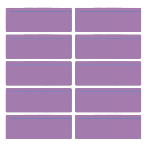 (D) 10pcs Overlays For Reading Dyslexia Sky Blue Visual Support Guided ...