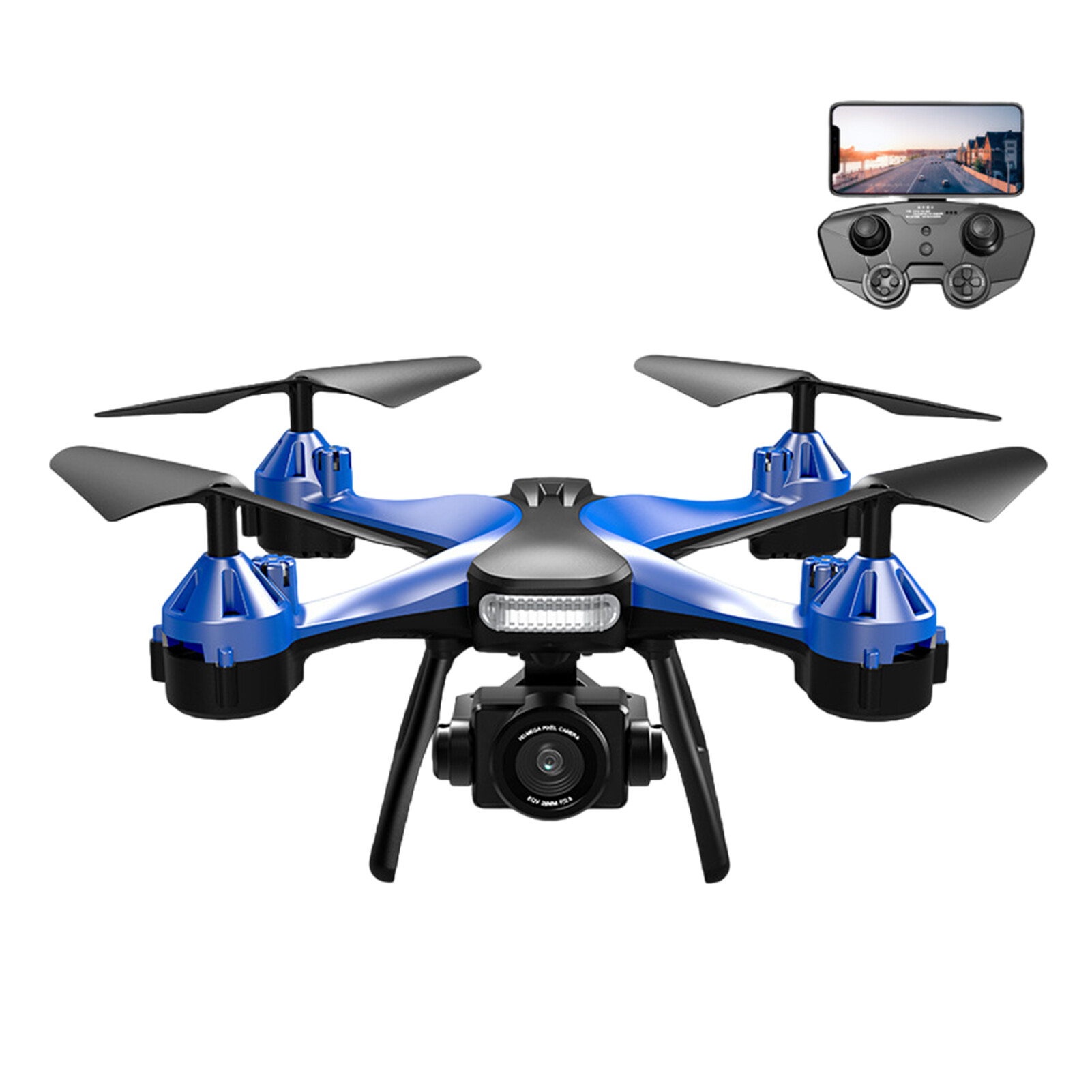 (blue, 2k pixel) World New Perspective Camera Drone Fall And Crash ...