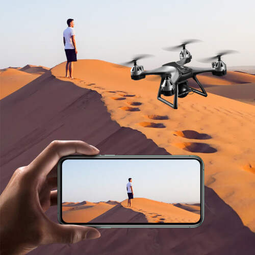 (blue, 2k pixel) World New Perspective Camera Drone Fall And Crash ...