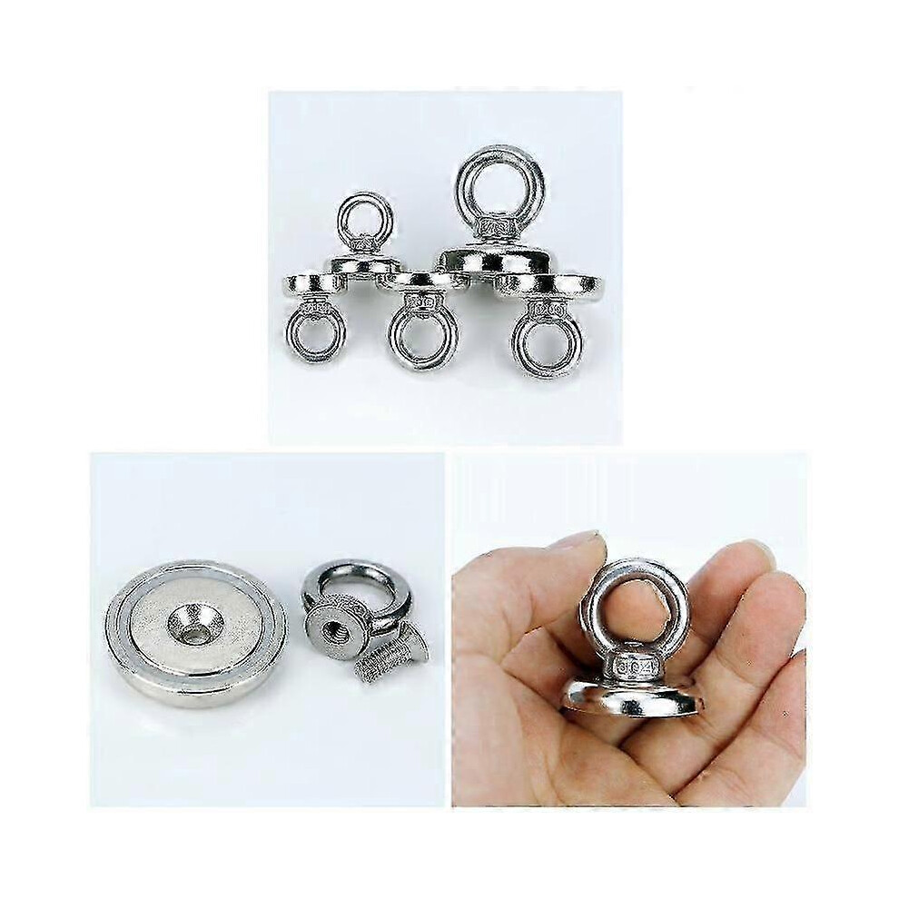 Super Strong Neodymium Fishing Magnet - Heavy-Duty Salvage Hook for ...