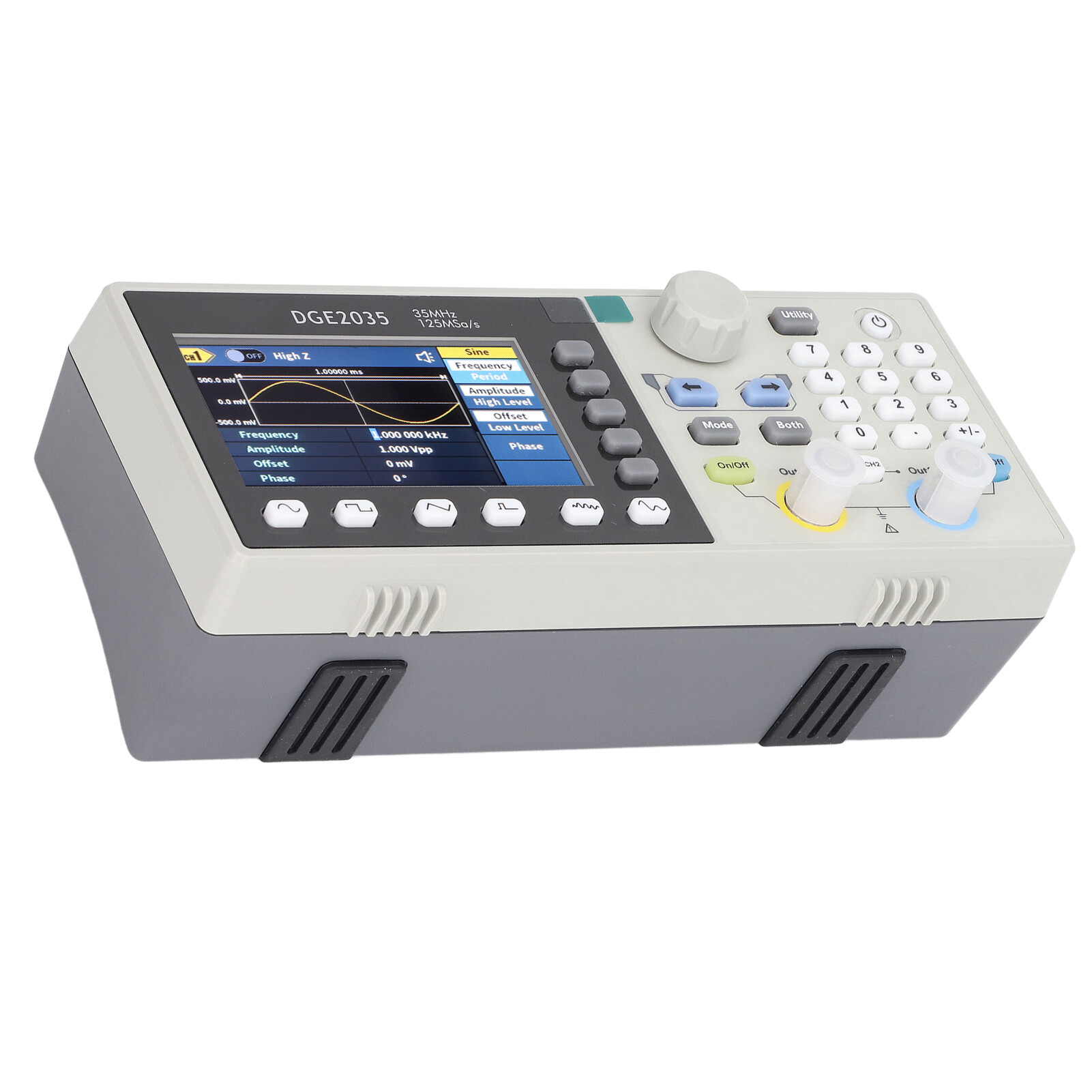 DGE2035 Dual Channel 35MHz ARB Waveform Generator 14-bit Frequency ...