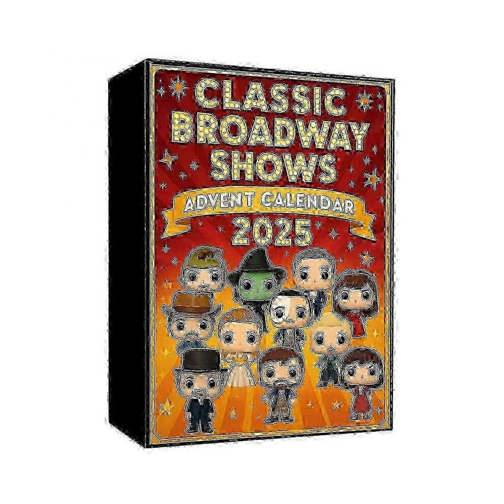 Classic Broadway Shows Advent Calendar 2025 24 Days Countdown with ...