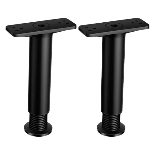 2 Pcs Bed Support Frame Adjustable Bed Frame Bed Risers Bed Legs ...