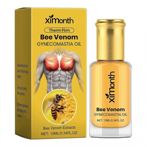 Thermo Firm Bee-venom Gynecomastia Oil Natural Ingredients Chest ...