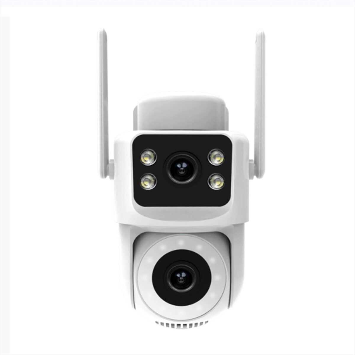 Caméra de sécurité extérieure intelligente Tuya WiFi 8MP double écran ...