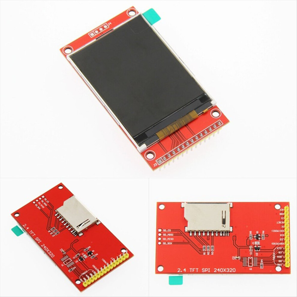 2.4 Inch SPI LCD Screen Module 240x320 TFT ILI9341 Serial Port Display ...