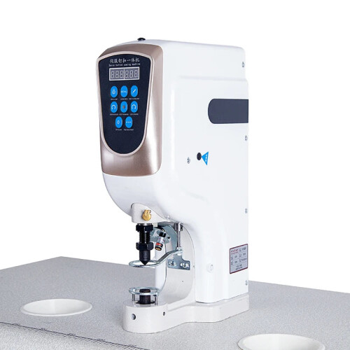 Automatic Electric Button Sewing Machine - 818sf Model with Big White ...