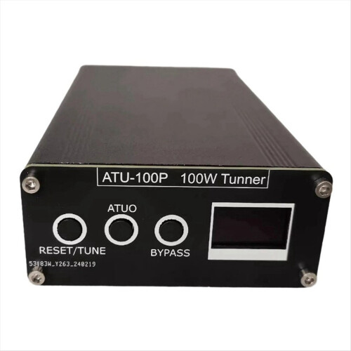 ATU-100 Automatic Antenna Tuner High Efficiency HAM Radio Shortwave ANT ...