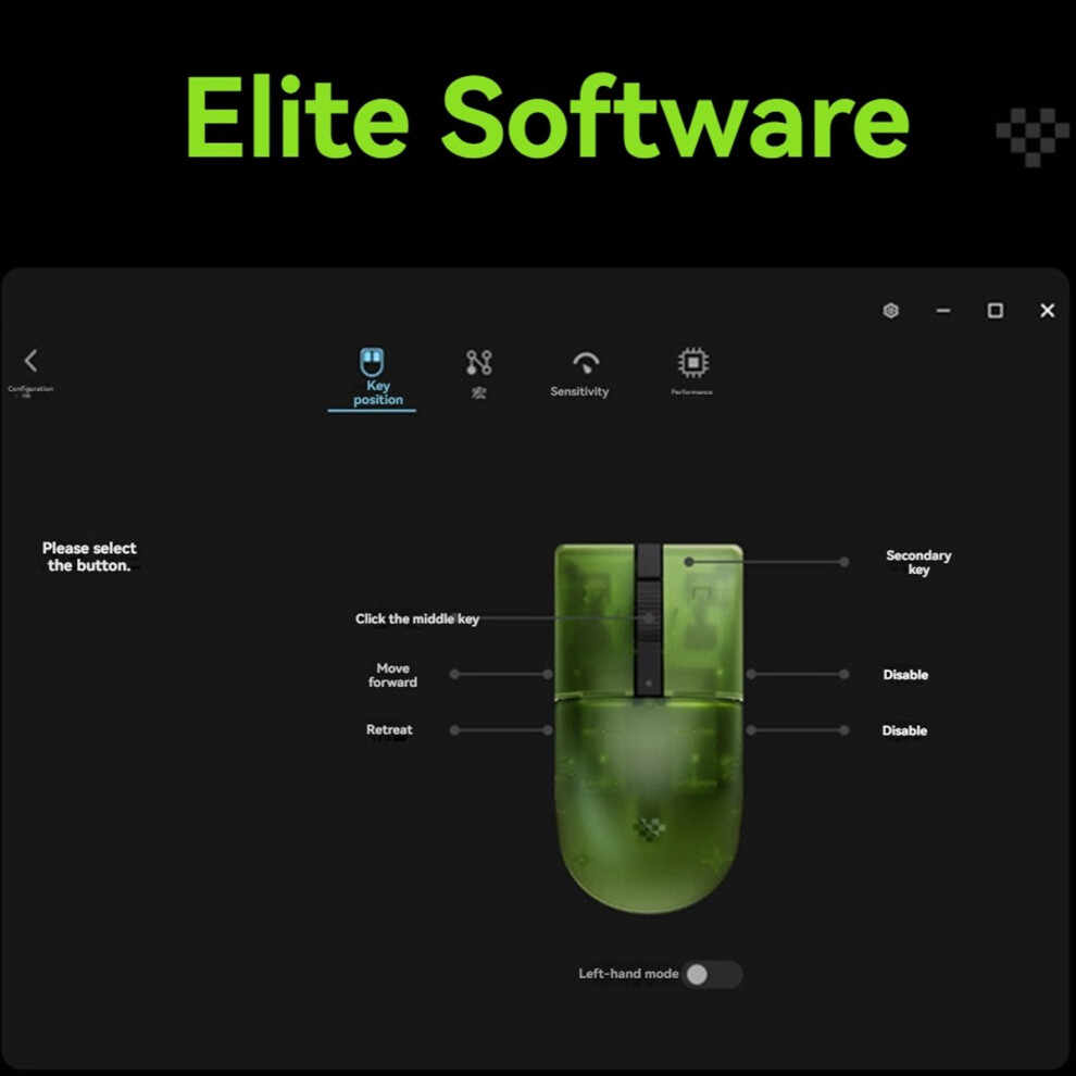 Retro R8 Wireless Gaming Mouse with Charging Dock Micro-Switches ...