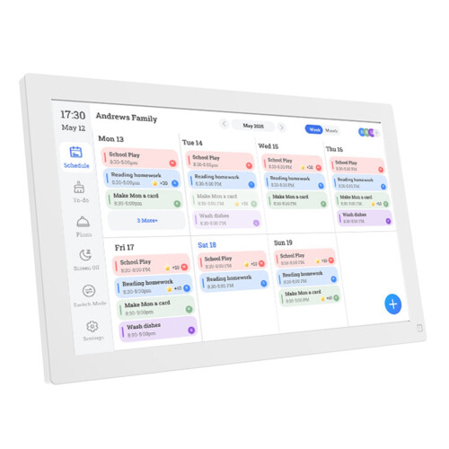 15.6inch Smart Family Planner Digital Calendar HD Touchscreen with ...