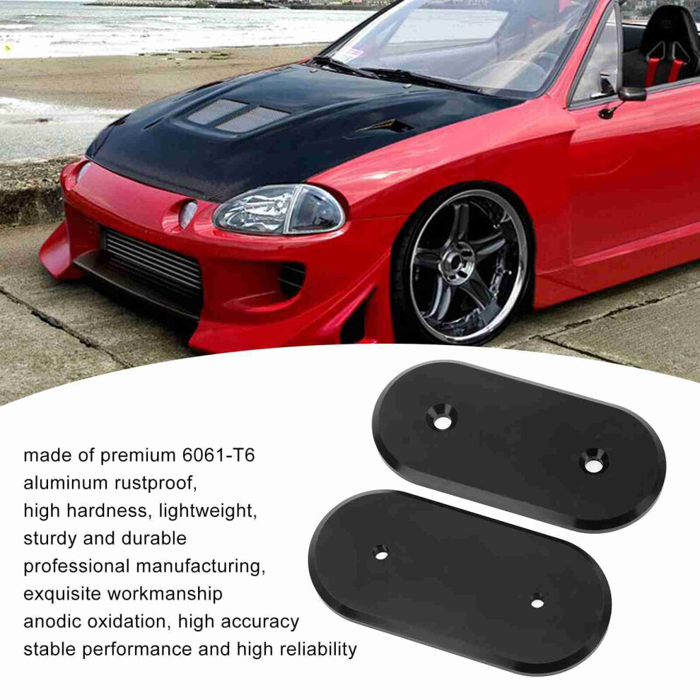2 Stück Aluminum-AC-Feuermauerdurchführungstopfen für Integra Civic Del ...