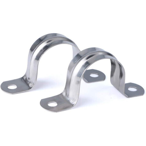 (As show, One size) 20MM 304 Stainless Steel U-Tube Clamp Connecting ...