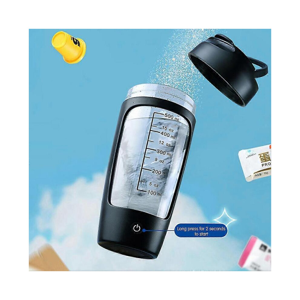 Fully Automatic Mixing Cup Portable Protein Powder Shaking Bottle ...