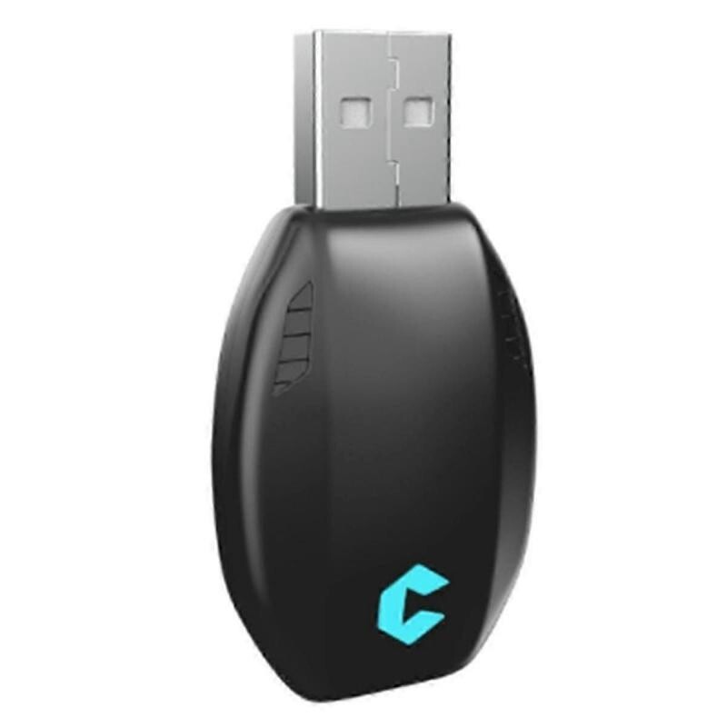 Wired to Wireless Carplay&Android Auto AI Box 2 in 1 Mini Adapter Plug ...