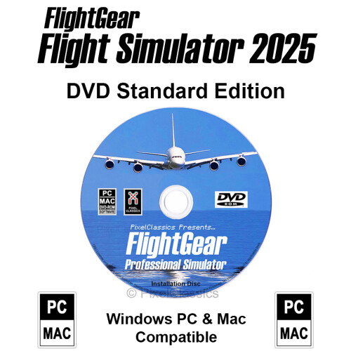 Flight Simulator 2025 X Flight Sim Plane & Helicopter FlightGear ...