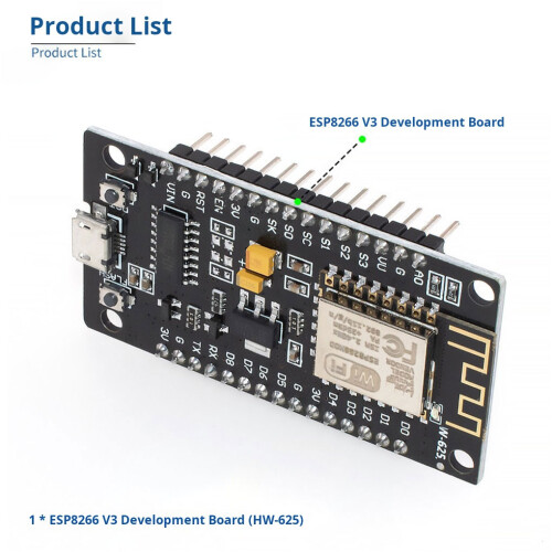 (ESP8266 V3 TYPEC) Esp8266 Development Board Built-In TCP/IP Protocol ...