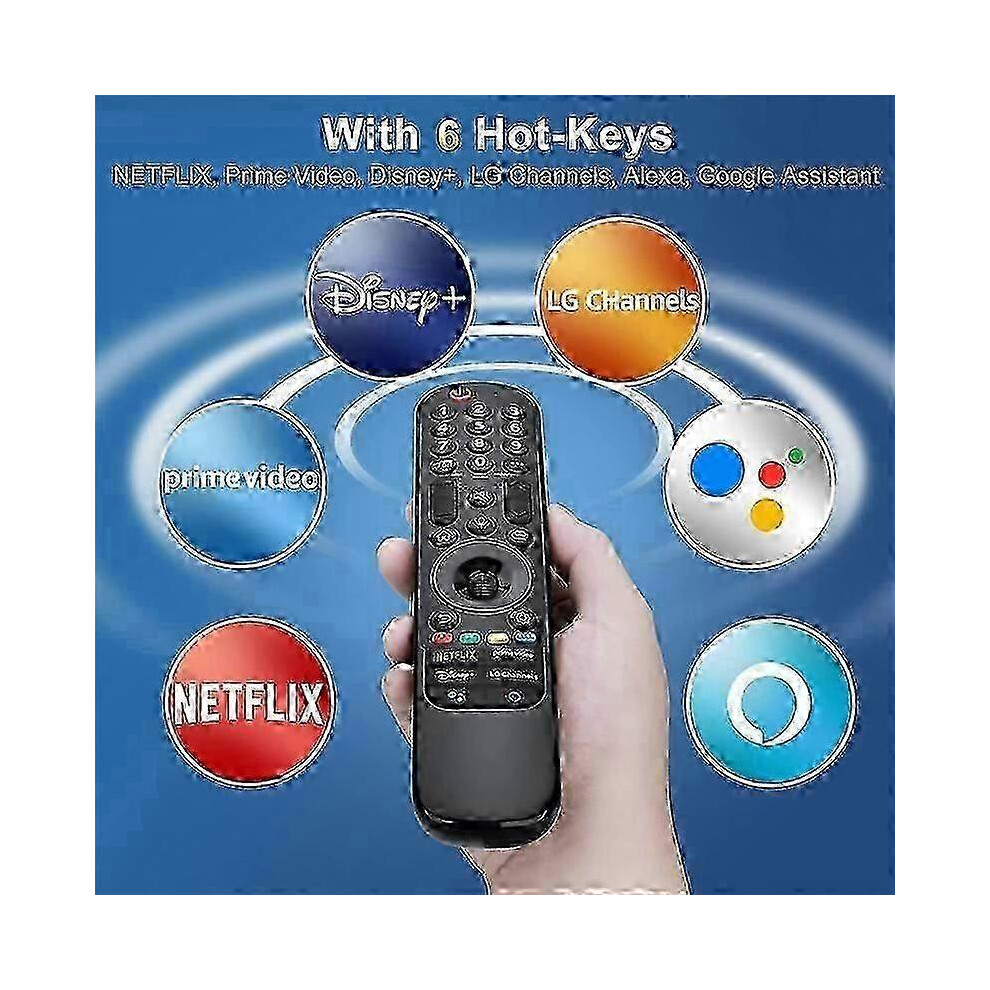 MR21GA LG Magic Remote Replacement for UHD OLED QNED NanoCell 4K 8K ...