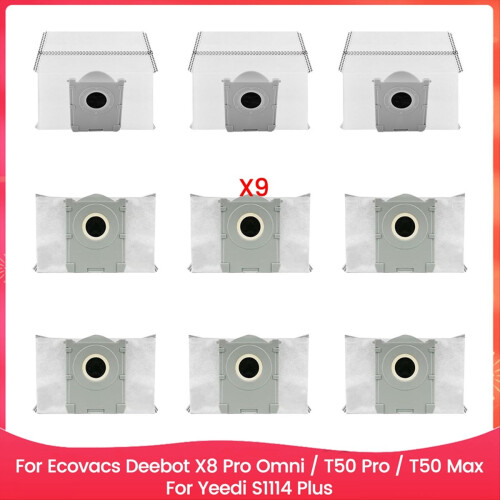 Porzsák csere X8 Pro Omni / T50 Max S14 Plus porszívóhoz on OnBuy