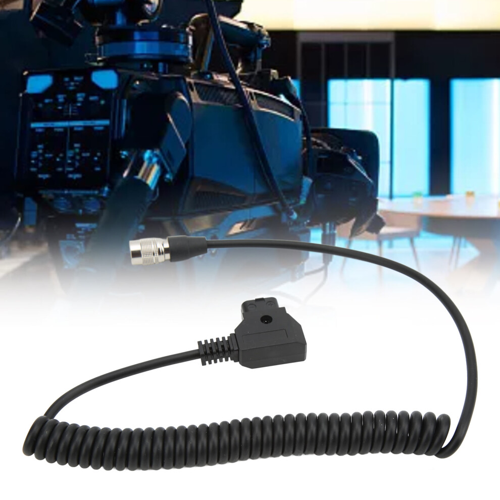 Premium D Tap to Hirose 4 Pin Cable with Retractable Spring Wire 12 cm ...