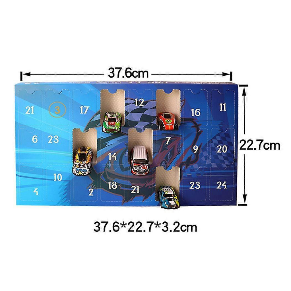 2025 Advent calendar 24 Days Hot Wheels Race Cars Advent Calendar, 24 Hot Wheels Cars For Kids ...