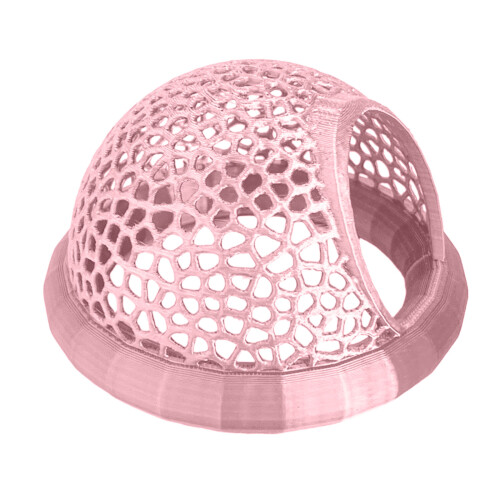 Floating Fish Resting Platform Betta Hide Shrimp Cave-Pink S on OnBuy