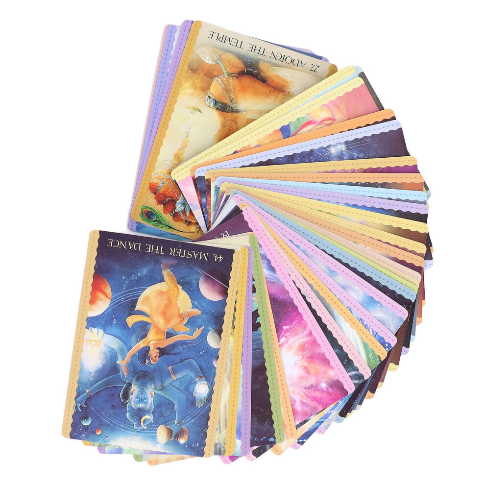 44 Deck Cosmic Dancer Oracle Tarot Cards for Divination & Entertainment ...