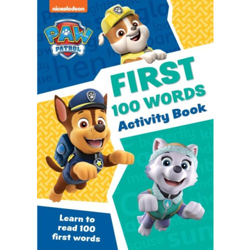 PAW Patrol First 100 Words Activity Book by Collins Preschool Paperbac ...