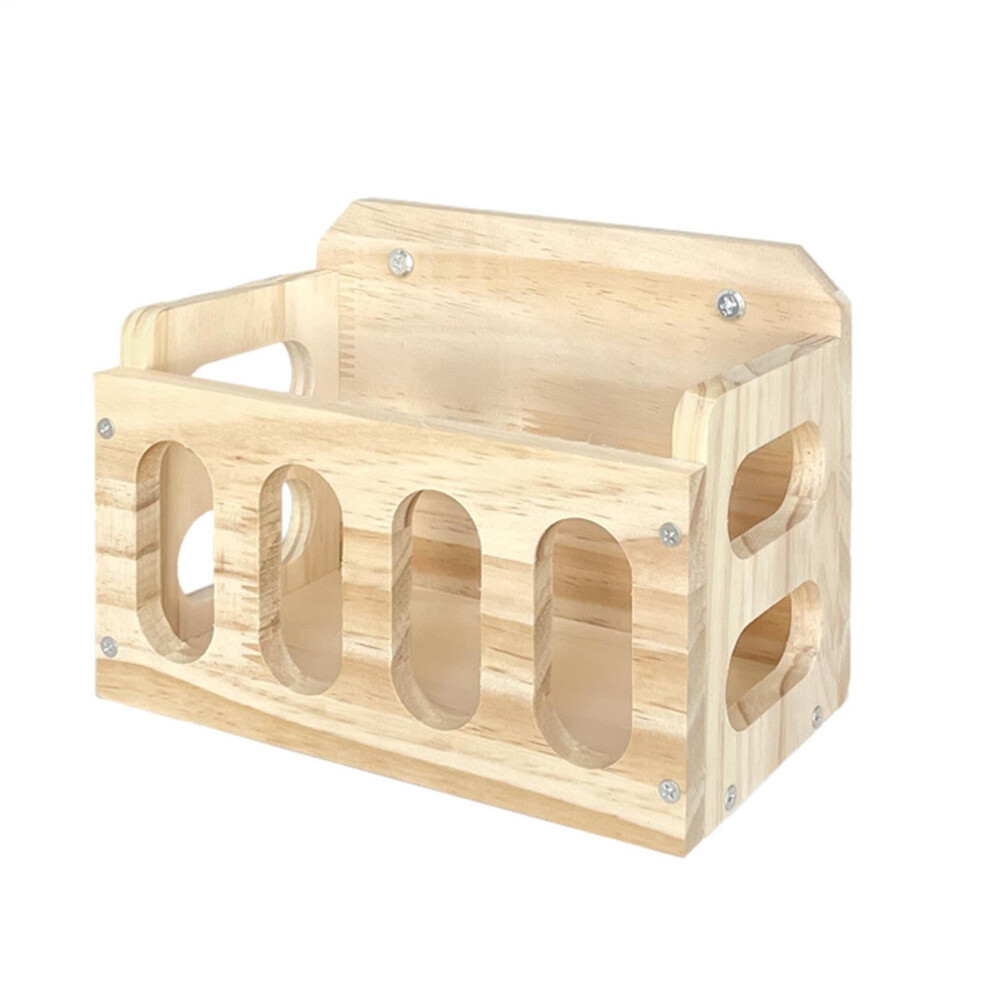 Hay Carrier Rabbits Wooden Hay Rack Feeding Dispenser For Rabbits ...