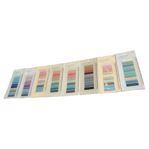 Vibrant Pastel Color Index Tabs Aesthetic Classification for Notebooks ...