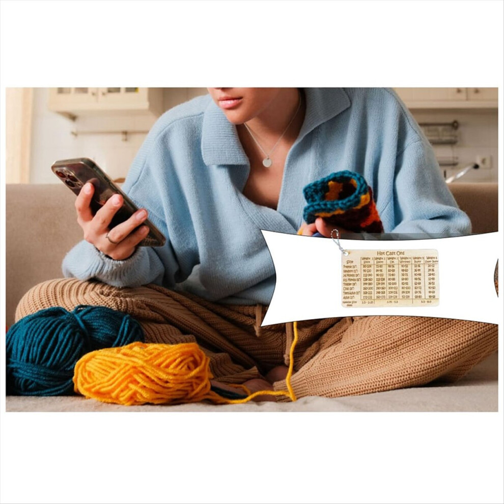 Hat Cast on Chart Tool, Easy- Calculator for Knitting Projects on OnBuy