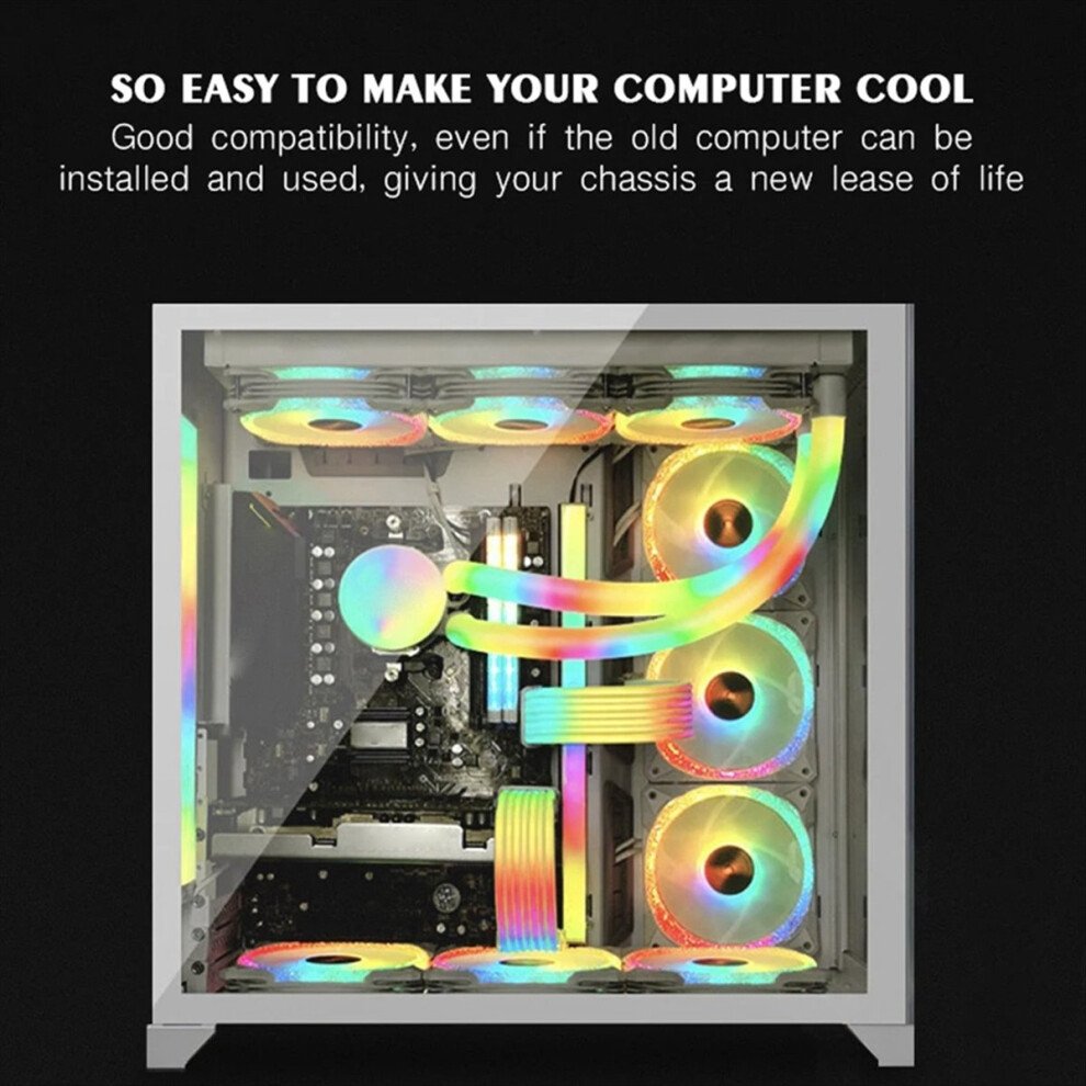 RGB LED Strip ARGB Sync Board for Computer Power Supply ATX 24PIN X12 ...