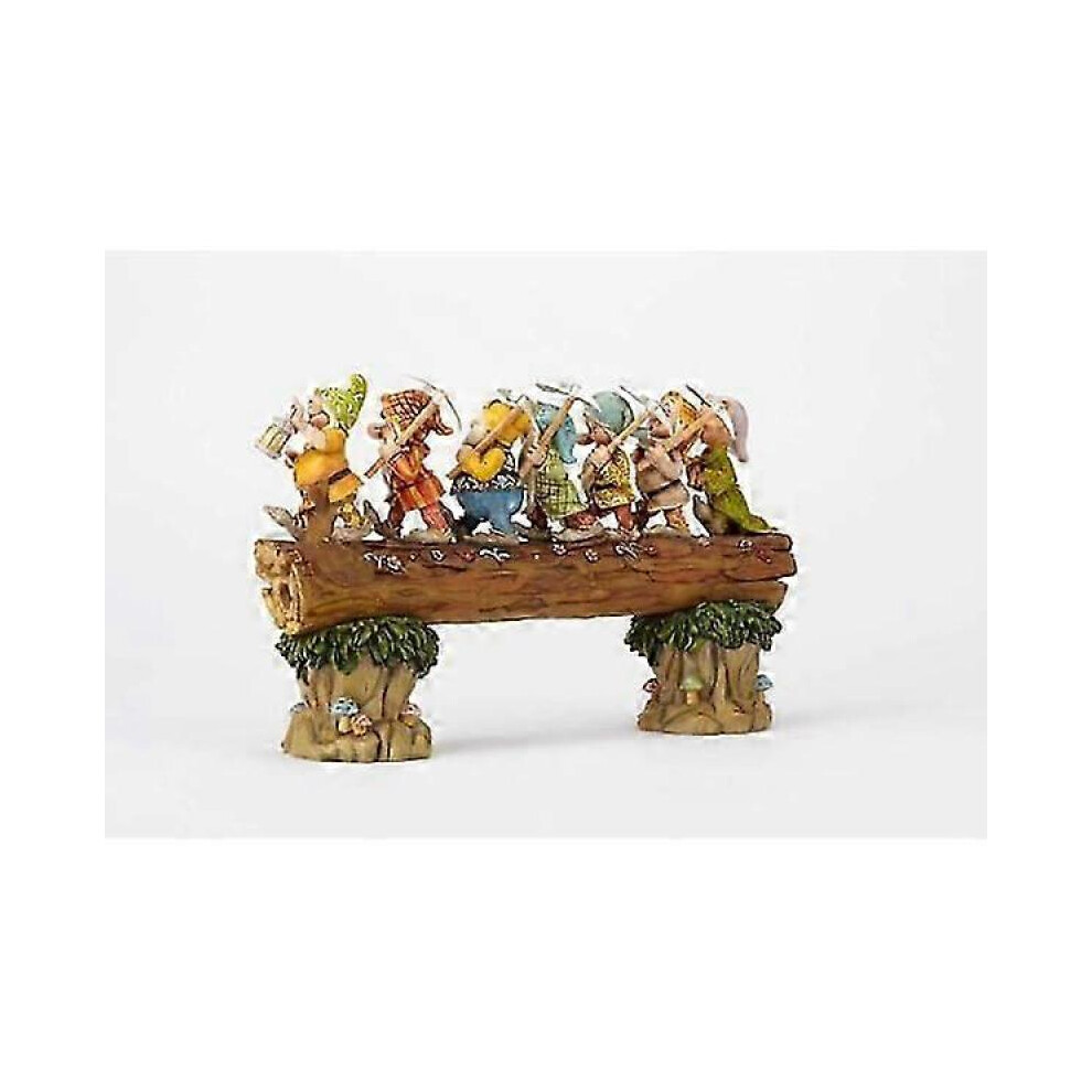 Disney Traditions Snow White and Seven Dwarfs Heigh Ho Collectible ...