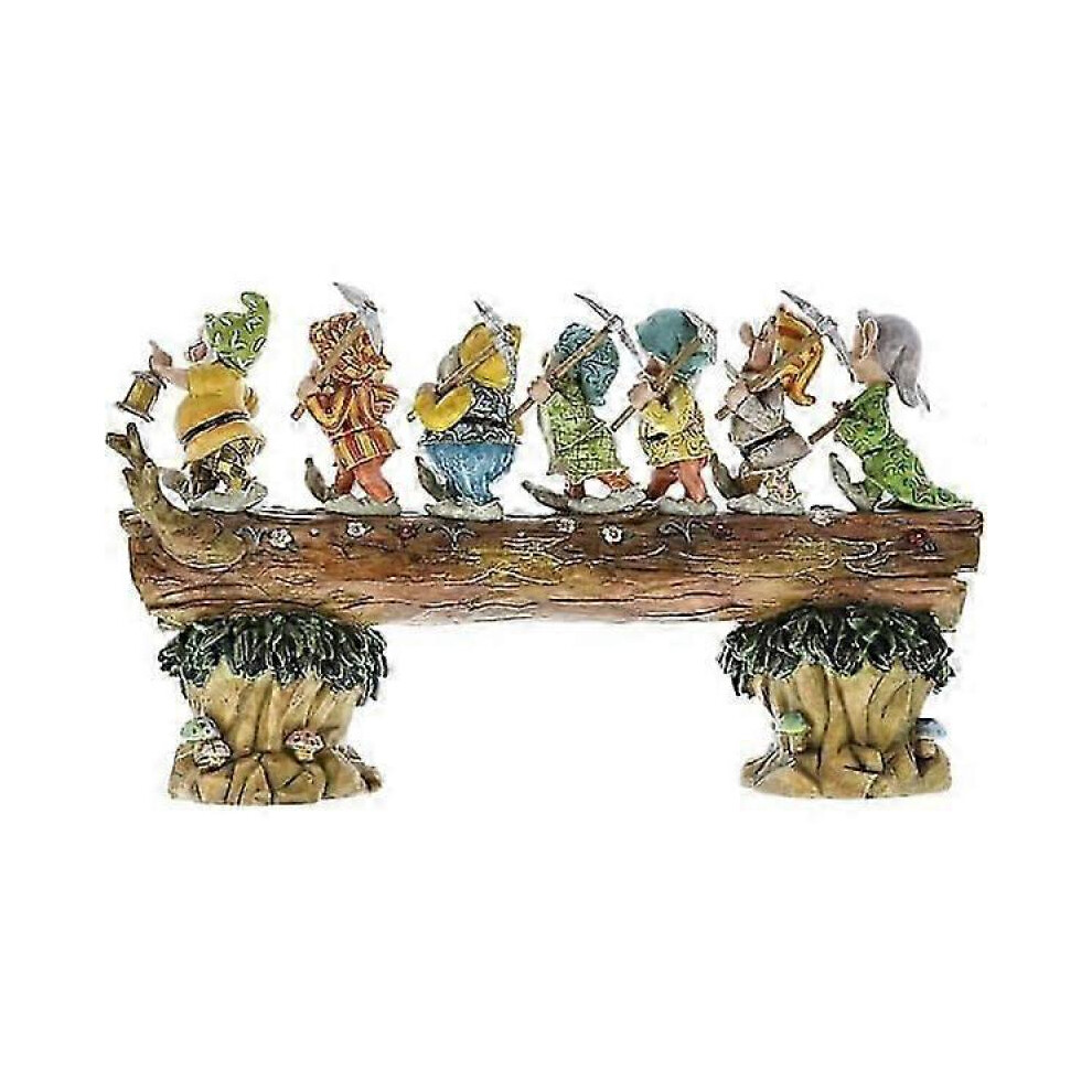 Disney Traditions Snow White and Seven Dwarfs Heigh Ho Collectible ...